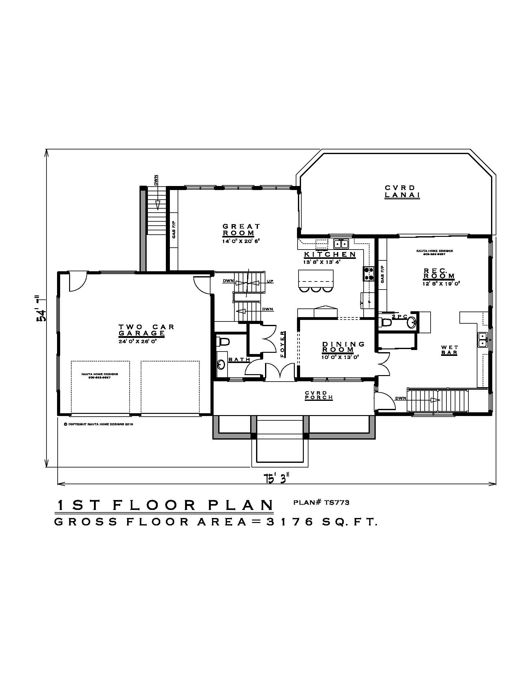 TS774 - Custom Designed House Plan – Nauta Home Designs