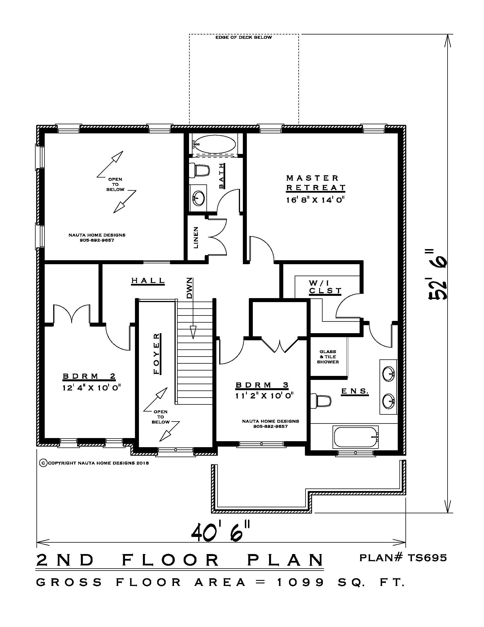 TS695- Custom Designed House Plan – Nauta Home Designs