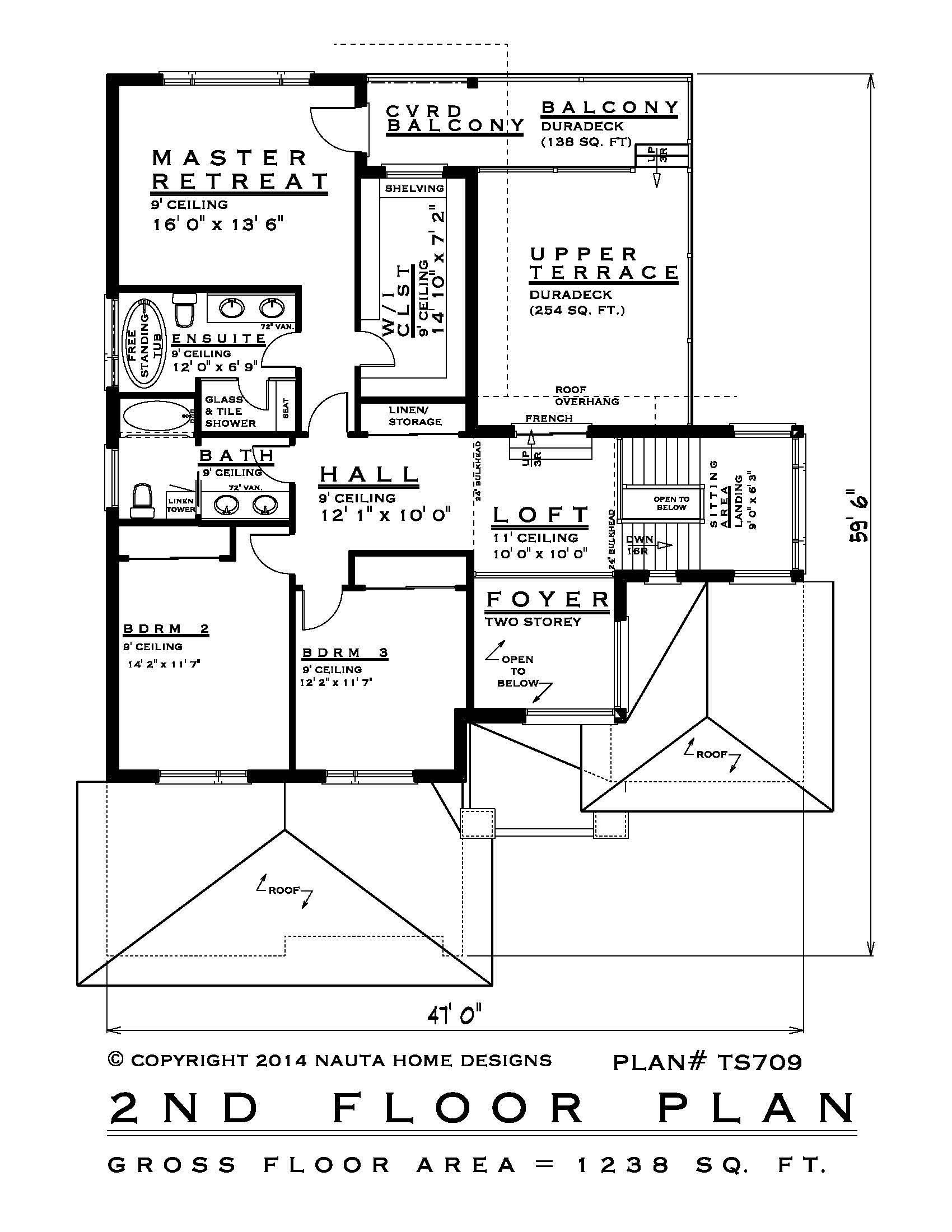 TS709- Custom Designed House Plan – Nauta Home Designs