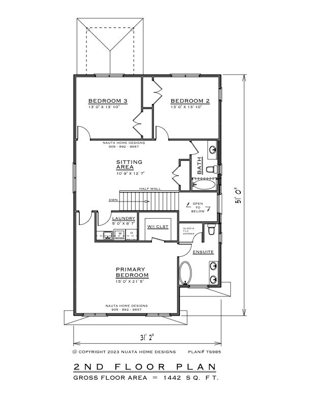 TS985 - Custom Designed House Plan – Nauta Home Designs